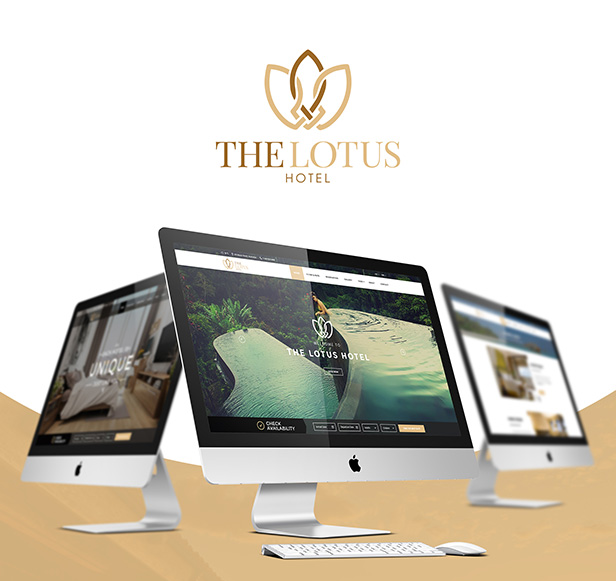 响应式bootstrap酒店在线预订网站html5模板 Lotus
