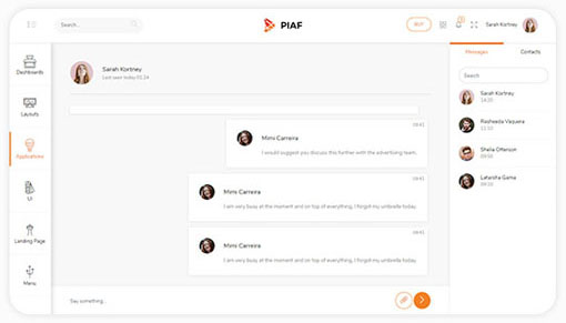 Vuejs和vuex管理后台系统框架 - Piaf
